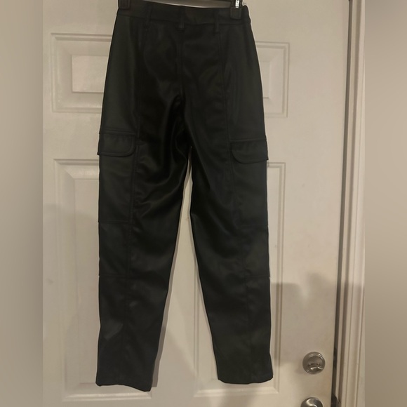 Bar III | Pants & Jumpsuits | Black Faux Leather Pants | Poshmark